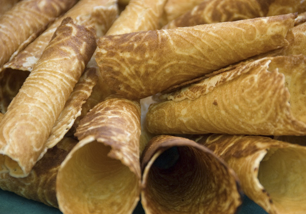 Krumkake in Gayville, South Dakota