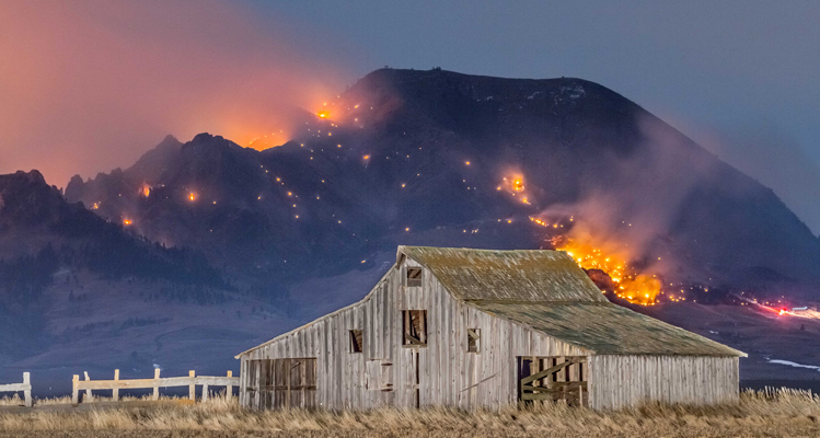 Bear Butte Burning