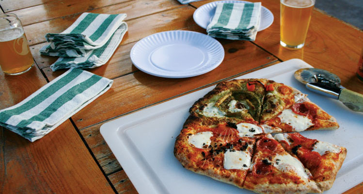 Pizza at Kate’s Cottage